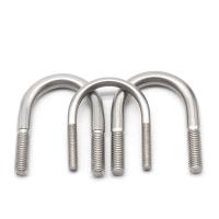 China ASTM A193 Grade SS316 M16 SS U Bolt Clamp Plain surface for sale