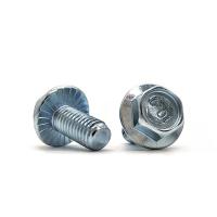 China M8 UNC Full Thread Torx Hex Flange Bolts ASTM A307 Grade A for sale