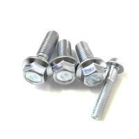 China M12 UNC DIN6921 Serrated Flange Bolt Galvanized Class 8.8 for sale