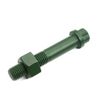 China TFLON XYLAN Coated Serrated Hexagon Flange Bolt M16 Grade10.9 for sale