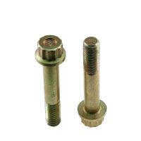 China High Strength Grade 8.8 12 Point Flange Bolt Nikel Chrome Plated for sale