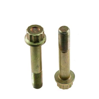 China High Strength Grade 8.8 12 Point Flange Bolt Nikel Chrome Plated for sale