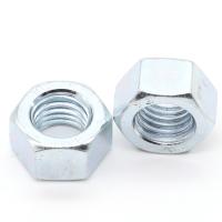 China M8 Steel Class 10 Zinc Plated GI Hex Head Nuts ISO4032 for sale