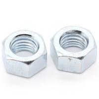 China M8 Steel Class 10 Zinc Plated GI Hex Head Nuts ISO4032 for sale