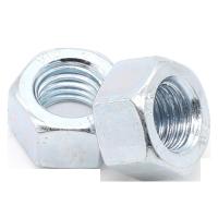 China M8 Steel Class 10 Zinc Plated GI Hex Head Nuts ISO4032 for sale