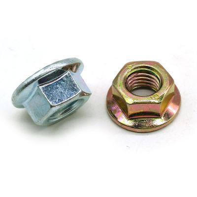 China Zinc Plated Din6923 Flange Nut for sale