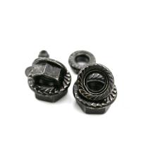 China DIN6923 Serrated Flange Nut Black M14 Hex Grade 8 Flange Nut for sale