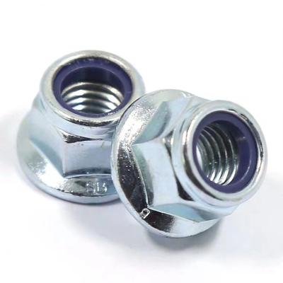 China M6 Hex Flange Nuts for sale