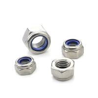 China SS304 M8 Nylon Lock Nuts for sale