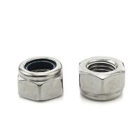 China SS304 M8 Nylon Lock Nuts for sale