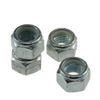 China Metric M14 Nylon Insert Hex Head Grade 8 14mm Lock Nut DIN982 for sale
