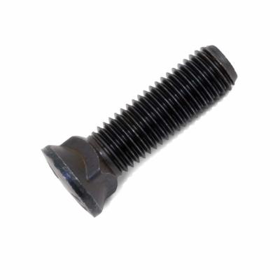 China High Strength Black Flat Head Plow Bolt  M10 Class 12.9 for sale
