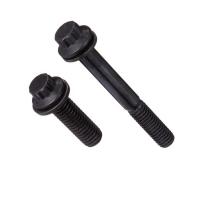 China M14 Grade 12.9 UNF Half Thread Hex Flange Bolts Non Serrated 12 Ponits for sale