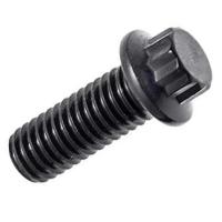 China M14 Grade 12.9 UNF Half Thread Hex Flange Bolts Non Serrated 12 Ponits for sale