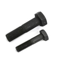 China Assembly 2H Nut Black Finish Partial Thread UNC Heavy Hex Bolts F3125 A325 for sale
