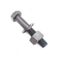 China ASTM A449 Structural UNC 2A Black Finish Heavy Hex Bolts Fully Thread for sale