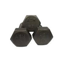 China Black UNC Heavy Full Thread Hex Bolts ASTM A193 Grade B7 for sale