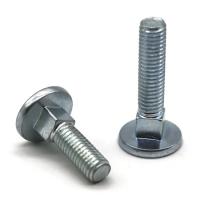 China White Zinc Plated 5/16 Inch Flat Head Carriage Bolt SAE J429 Grade 5 for sale