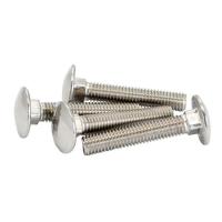 China Stainless Steel 316 Full Thread Square Neck Carriage Bolt A4-80 A193 B8M for sale