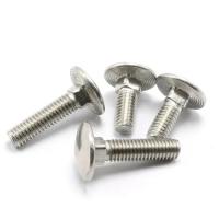 China Stainless Steel 316 Full Thread Square Neck Carriage Bolt A4-80 A193 B8M for sale
