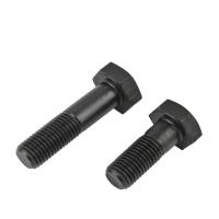 China Alloy Steel Class 12.9 Black Hex Head Bolts Half Thread M22 for sale
