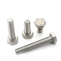 China UNC DIN933 304 Stainless Steel Bolts A2-70 Fully Thread 50mm Hex Bolt for sale