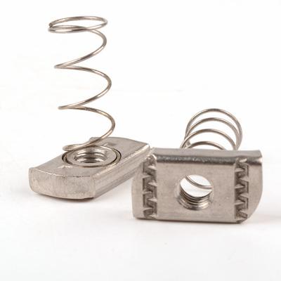 China M10 A2-70 Spring Channel Nuts Stainless Steel 304 for sale