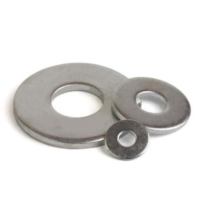 China Carbon Steel 140HV zinc plated flat washer M10 Round ISO7089 for sale