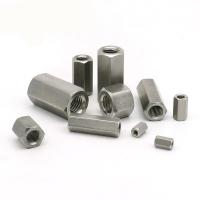 China UNC UNF DIN1479 SUS304 A2-70 Coupling Hexagonal M8 Stainless Steel Nuts for sale