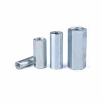 China M10 BSW Standard DIN6334 Class 5 Galvanized Hex Nuts for sale