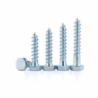 China Grade 5 Steel 1035 Zinc Plated 1/4 Inch Partial Thread Screws for sale
