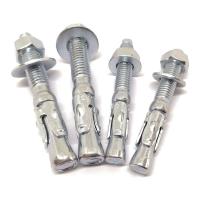 China M6 Carbon Steel 1/4 Inch Galvanized Wedge Anchors corrosion resistant for sale