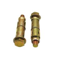 China Heavy Duty Yellow Zinc Fix Bolt Class 8.8 Shield M8 Hex Sleeve Anchor for sale