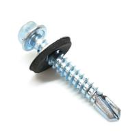 China EPDM Washer ST 3.5 Hex Flange Head Self Drilling Roofing Screws for sale