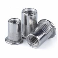 China M8 Zinc Plated Knurled Tubular rivet Nut for sale