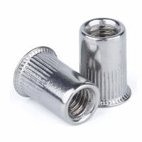 China M8 Zinc Plated Knurled Tubular rivet Nut for sale