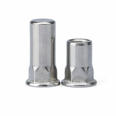 China Carbon Steel Zinc Plated Countersunk Flat Head Rivet Nut M10 for sale
