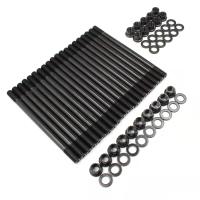 China Cylinder Double Ended Threaded Bolt ASTM M10 For Truck Engine for sale
