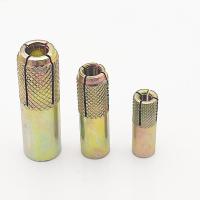 China DIN Standard Galvanized Concrete Drop Anchors 4.8 Grade Zinc Plated for sale