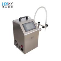 China Desktop Portable Liquid Piston Pump Filling Machine with Digital Adjustment Function, 40 PCS/MIN Efficiency, ±0.55% Filling Error for Small Bottles for sale