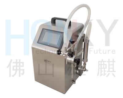 China Deskop Portable 30ml Bottle Filling Machine with 40 PCS/MIN Efficiency and SS316L Material for Liquid Filling for sale
