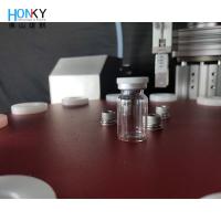 China 5ml Vial Filling and Crimping Machine with Ceramic Pump and GMP Certification for Desktop Use for sale