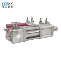 China Precision Ceramic Plunger Pneumatic Filling Pump for High Viscosity Liquids with 300ml Filling Range for sale