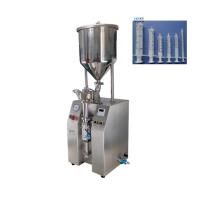 China Stainless Steel Desktop Liquid Filling Machine with PLC Control and 2 Filling Heads for sale