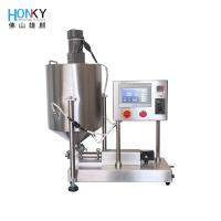 China Desktop Syringe Filling Machine with Servo Ceramic Piston Pump for 25-30 Bottle/Min and ±0.85% Accuracy for sale