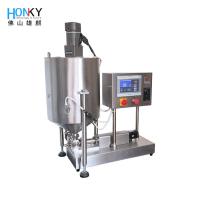 China Desktop Syringe Filling Machine with Servo Ceramic Piston Pump for 25-30 Bottle/Min and ±0.85% Accuracy for sale