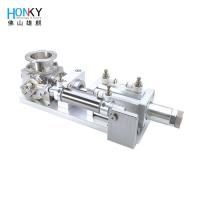 China Desktop Cream Filling Machine with Ceramic Piston Pump 1-100ml for sale