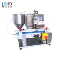China Small Batch Desktop Filling Machine with High-Precision Ceramic Pump for GMP-Certified Cosmetic Packing for sale