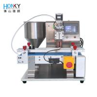 China Small Batch Desktop Filling Machine with High-Precision Ceramic Pump for GMP-Certified Cosmetic Packing for sale