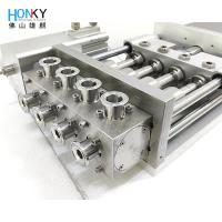 China Multiple Heads Ceramic Filling Pump with 0.4KW Power and 1-10ml to 5-50ml Filling Size for High Viscosity Liquids for sale
